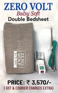 Zero Volt Baby Soft Double Bedsheet